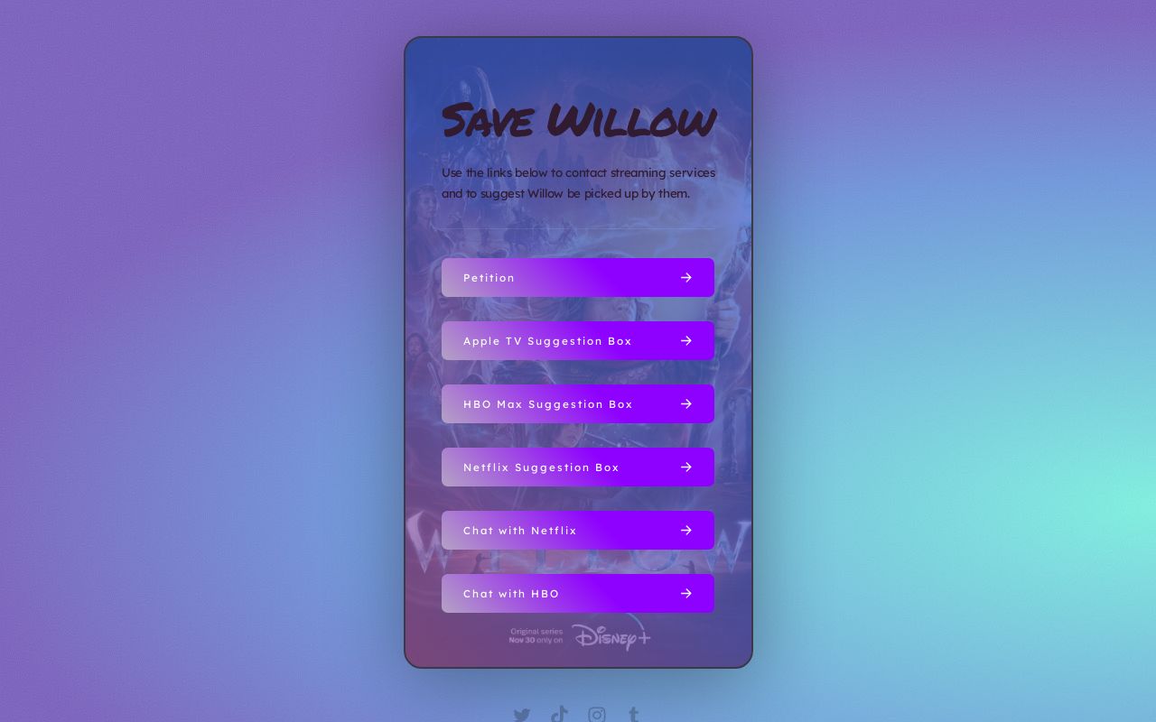 Save Willow